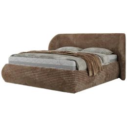 H&ouml;ffner Polsterbett mit Bettkasten Caela Classic braun Ma&szlig;e (cm): B: 205 H: 110 &raquo; H&ouml;ffner