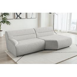 Sit & More Ecksofa SIT & MORE "Scrabble", ivory, B:260cm H:80cm T:130cm, 100% Polyester, Sofas, Ecksofa