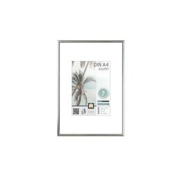H&ouml;ffner Kunststoffrahmen Kyoto &brvbar; silber &brvbar; Kunststoff &brvbar; Ma&szlig;e (cm): B: 22 H: 31 T: 1.8 &raquo; H&ouml;ffner