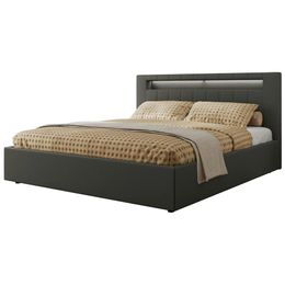 H&ouml;ffner Polsterbett mit Bettkasten Gold 5 Classic grau Ma&szlig;e (cm): B: 188 H: 103 &raquo; H&ouml;ffner