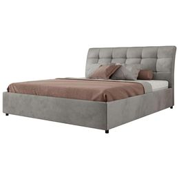 H&ouml;ffner Polsterbett mit Bettkasten Gala Classic &brvbar; grau &brvbar; Ma&szlig;e (cm): B: 208 H: 101 &raquo; H&ouml;ffner