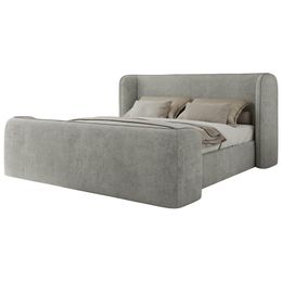 H&ouml;ffner Polsterbett mit Lattenrost Emora Classic Duo grau Ma&szlig;e (cm): B: 223 H: 111 &raquo; H&ouml;ffner