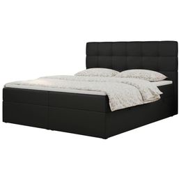 H&ouml;ffner Boxbett mit Bettkasten Erni &brvbar; schwarz &brvbar; Ma&szlig;e (cm): B: 180 H: 110 &raquo; H&ouml;ffner