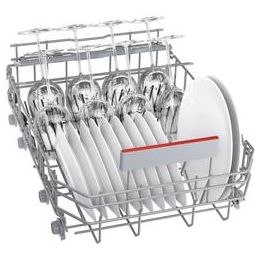 Bosch vollintegrierbarer Geschirrsp&uuml;ler "SPV4HMX49E", Energieeffizienz: E (A-G), silber (wei&szlig;), B:44,8cm H:81,5cm T:55cm, Geschirrsp&uuml;ler, Info Light - Erlischt am Ende des Sp&uuml;lvorgangs