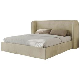 H&ouml;ffner Polsterbett mit Lattenrost Emora Classic beige Ma&szlig;e (cm): B: 243 H: 111 &raquo; H&ouml;ffner