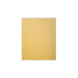 LICHTBLICK Plissee Klemmfix verspannt &brvbar; gelb &brvbar; Synthetische Materialien &brvbar; Ma&szlig;e (cm): B: 70 H: 2 &raquo; H&ouml;ffner