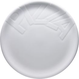 Pizzateller Creatable "Essteller", wei&szlig;, &Oslash;:32cm, Porzellan, Speiseteller, Teller Set f&uuml;r 4 Personen, wei&szlig;, Porzellan
