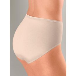 Taillenslip Mey, Damen, Gr. 38, 2 Stk., beige (elfenbein), 92% Baumwolle, 8% Elasthan, Unterhosen Taillenslip