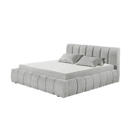 H&ouml;ffner Polsterbett mit Bettkasten Nairobi &brvbar; silber &brvbar; Ma&szlig;e (cm): B: 199 H: 102 &raquo; H&ouml;ffner