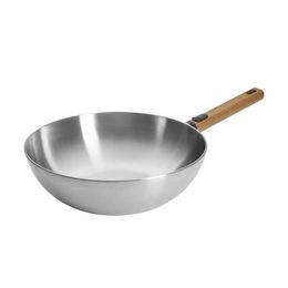 Woll Wok Logic Steel &brvbar; Edelstahl &brvbar; Ma&szlig;e (cm): H: 10 &Oslash;: 30 &raquo; H&ouml;ffner