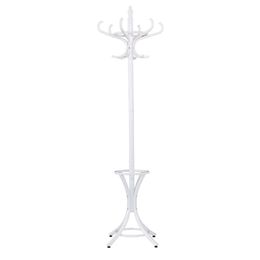 Garderobenst&auml;nder Home Affaire "Sch&ouml;nerempfang", wei&szlig;, B:56cm H:184cm T:56cm, Massivholz, Garderobenst&auml;nder, aus massiver Birke, im Landhaus-Stil
