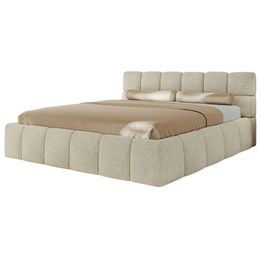 H&ouml;ffner Polsterbett mit Bettkasten Nira Classic creme Ma&szlig;e (cm): B: 166 H: 92 &raquo; H&ouml;ffner