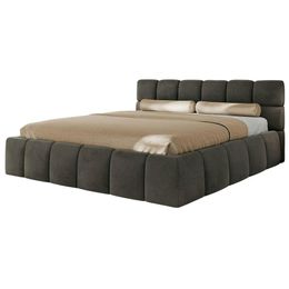 H&ouml;ffner Polsterbett mit Bettkasten Nira Classic &brvbar; grau &brvbar; Ma&szlig;e (cm): B: 206 H: 92 &raquo; H&ouml;ffner