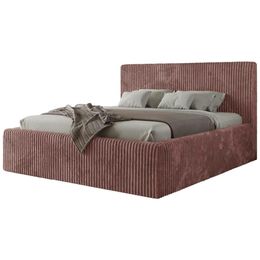 H&ouml;ffner Polsterbett mit Bettkasten Tiliano Classic rosa/pink Ma&szlig;e (cm): B: 216 H: 108 &raquo; H&ouml;ffner