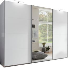 Schwebet&uuml;renschrank wimex "Ernie Kleiderschrank mit Spiegel, Made in Germany", wei&szlig;, B:270cm H:210cm T:65cm, Holzwerkstoff, Schr&auml;nke, Schwebet&uuml;renschrank, Schlafzimmerschrank in verschiedenen Breiten, Topseller