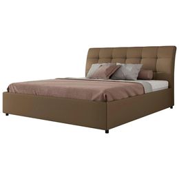 H&ouml;ffner Polsterbett mit Bettkasten Gala Classic braun Ma&szlig;e (cm): B: 168 H: 101 &raquo; H&ouml;ffner