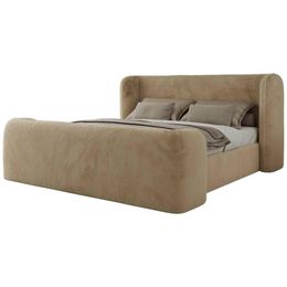 H&ouml;ffner Polsterbett mit Lattenrost Emora Classic Duo beige Ma&szlig;e (cm): B: 223 H: 111 &raquo; H&ouml;ffner