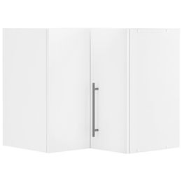 Wiho-K&uuml;chen Eckh&auml;ngeschrank WIHO K&Uuml;CHEN "Cali", wei&szlig; (front: wei&szlig; glanz, korpus: wei&szlig;), B:60cm H:56,5cm T:35cm, Schr&auml;nke, Eckh&auml;ngeschrank, 60 cm breit
