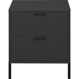 M&auml;usbacher Kommode M&Auml;USBACHER "Bonnie", grau (anthrazit matt lack), B:51cm H:60cm T:45cm, Holzwerkstoff, Sideboards, Kommode, Kommode mit Quadratgestelle