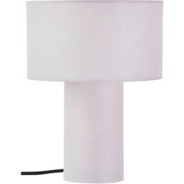 my home Tischleuchte "Alrik - Lampe mit Stoffschirm", grau, 1, &Oslash; 23cm H: 30cm, 1 Stk., Leuchten, H&ouml;he 30 cm, &Oslash; 23 cm, E14, Textil, Kinderzimmer; Kinderlampe, Tischleuchte