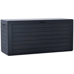 Auflagenbox Prosperplast "Boxe Board", grau (anthrazit), Kunststoff, Aufbewahrungsboxen, BxTxH: 117x44x55 cm