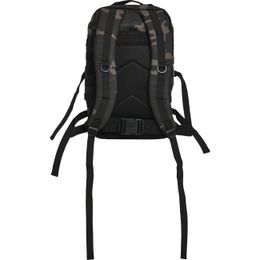 Rucksack Brandit "Brandit Accessoires US Cooper Backpack Large", Gr. onesize, schwarzcamo, Polyester, Rucks&auml;cke Rucksack