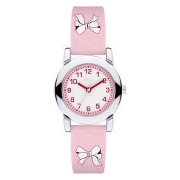 Quarzuhr s.Oliver "The Joy Time", rosa, Armbanduhren, Kinder, Quarzuhr, Armbanduhr, Silikonarmband, Kinderuhr, M&auml;dchen, analog