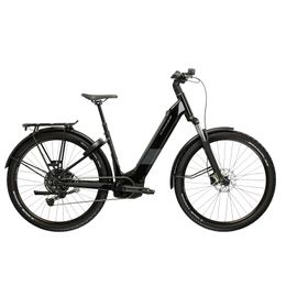E-Bike KROSS "Influx Hybrid SUV 3.0 21,3Ah / Bosch 800 Wh 29" schwarz 10 G&auml;nge" Gr. 46, schwarz, schwarz, Elektrofahrr&auml;der, 46cm, 29 Zoll (73,66cm), BOSCH PERFORMANCE LINE PX 36 V/250 W, Mittelmotor