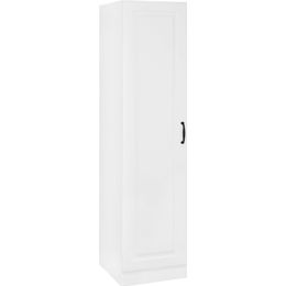 Wiho-K&uuml;chen Seitenschrank WIHO K&Uuml;CHEN "Erla", wei&szlig; (front: kassette wei&szlig;, korpus: wei&szlig;), B:50cm H:200cm T:57cm, Schr&auml;nke, Seitenschrank, 50 cm breit mit Kassettenfront