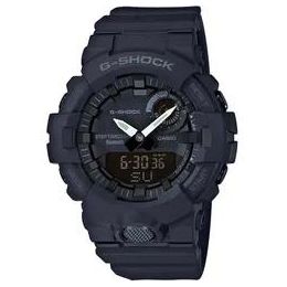 Smartwatch Casio G-SHOCK "GBA-800", schwarz (schwarz, schwarz), Smartwatches, Herren, Smartwatch, Quarzuhr,Armbanduhr Herrenuhr,Schrittz&auml;hler,bis 20 bar wasserdicht