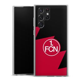 DeinDesign Galaxy S22 Ultra Handy Silikon H&uuml;lle Case transparent Handyh&uuml;lle 1. Fcn 1. Fc N&uuml;rnberg Merchandise Silikon Case