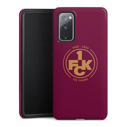 DeinDesign Galaxy S20 FE Handy Panzer Handyh&uuml;lle robuste Outdoor H&uuml;lle Schutzh&uuml;lle gl&auml;nzend 125 Jahre 1. Fc Kaiserslautern 1. Fck Tough Case