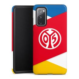 DeinDesign Galaxy S20 FE 5G Handy Panzer Handyh&uuml;lle robuste Outdoor H&uuml;lle Schutzh&uuml;lle gl&auml;nzend Official Licensed Product Soccer 1. Fsv Mainz 05 E.V. Tough Case