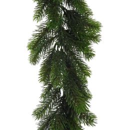 Winterliche Kunstpflanze CREATIV DECO "Weihnachtsdeko, Weihnachtsgirlande", gr&uuml;n, L:180cm, Kunststoff, Kunstpflanzen, Weihnachtsgirlande, Girlande mit 168, L&auml;nge 180 cm