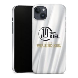 DeinDesign iPhone 14 Plus Handy Premium Case Smartphone Handyh&uuml;lle Schutzh&uuml;lle gl&auml;nzend Official Licensed Product Thw Kiel Handball Premium Case