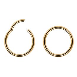 Adelia&acute;s Bauchnabelpiercing ADELIA&acute;S "Piercing - Bauchnabelpiercing 316L Stahl Rose", gold, Piercings, Damen, Motiv Rose, &Oslash; 8 mm, 316L Stahl