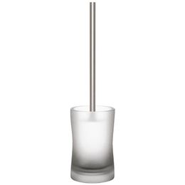 WC-Garnitur Kleine Wolke "Fortune", wei&szlig; (sanftes wei&szlig;), B:9,5cm H:36cm L:10cm, Kunststoff, Reinigungsb&uuml;rsten