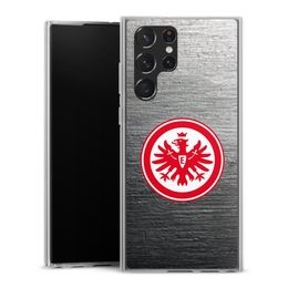 DeinDesign Galaxy S22 Ultra Handy Silikon H&uuml;lle Case transparent Handyh&uuml;lle Eintracht Frankfurt Sge Logo Silikon Case