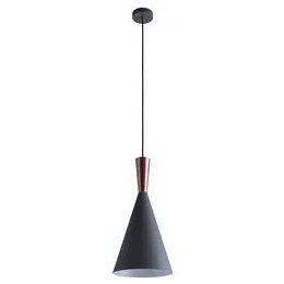 Paco Home Pendelleuchte "JULIET", bunt (grau, kupfer), 1, &Oslash; 19cm H: 39cm, Leuchten, Pendelleuchte