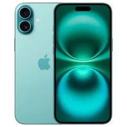 Apple Smartphone "iPhone 16 Plus", Energieeffizienz: B (A-G), gr&uuml;n (blaugr&uuml;n), 128 GB, Mobiltelefone