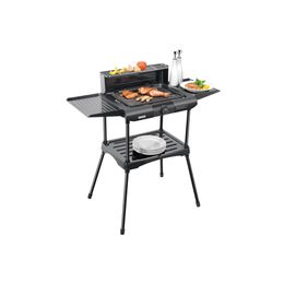 Unold Elektro Tischgrill UNOLD "Vario 58565", schwarz, B:86,6cm H:86cm T:46,5cm, Kontaktgrill_Standgrill_Tischgrill_Teppanyakigrill