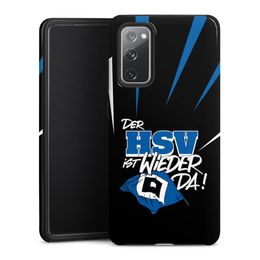 DeinDesign Galaxy S20 FE 5G Handy Panzer Handyh&uuml;lle robuste Outdoor H&uuml;lle Schutzh&uuml;lle gl&auml;nzend Hamburger Sv Ascent Hsv Tough Case