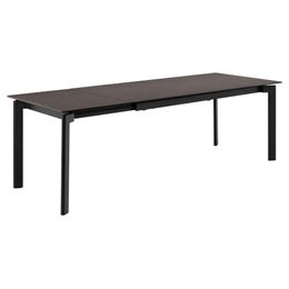 Esstisch ACTONA GROUP "Palermo, Tisch, Speisetisch", schwarz, matt schwarz, schwarz, B:240cm H:76cm T:90cm, Tische, Esstisch, Tisch, schwarz,180/240x90x76cm