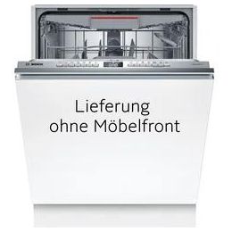 Bosch vollintegrierbarer Geschirrsp&uuml;ler "SMV4EVX08E", Energieeffizienz: B (A-G), silber (wei&szlig;), B:59,8cm H:81,5cm T:55cm, Geschirrsp&uuml;ler, Info Light - erlischt bei Beendigung des Sp&uuml;lvorgangs, flexible K&ouml;rbe
