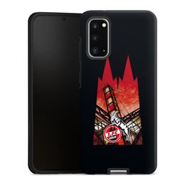 DeinDesign Galaxy S20 Handy Panzer Handyh&uuml;lle robuste Outdoor H&uuml;lle Schutzh&uuml;lle matt Official Licensed Product 1. Fc K&ouml;ln Cologne Cathedral Tough Case