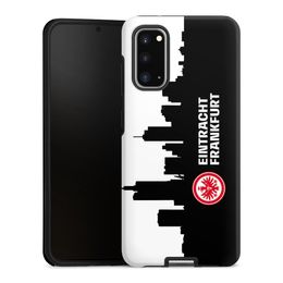 DeinDesign Galaxy S20 Handy Panzer Handyh&uuml;lle robuste Outdoor H&uuml;lle Schutzh&uuml;lle matt Eintracht Frankfurt Sge Official Licensed Product Tough Case