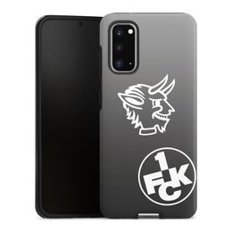 DeinDesign Galaxy S20 Handy Panzer Handyh&uuml;lle robuste Outdoor H&uuml;lle Schutzh&uuml;lle matt Logo 1. Fck 1. Fc Kaiserslautern Tough Case
