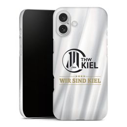 DeinDesign iPhone 16 Plus Handy Premium Case Smartphone Handyh&uuml;lle Schutzh&uuml;lle matt Official Licensed Product Thw Kiel Handball Premium Case