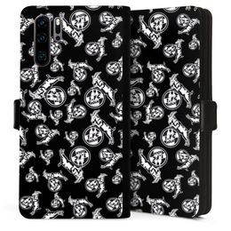 DeinDesign Huawei P30 Pro Handy Klapph&uuml;lle Handyh&uuml;lle aus Kunst Leder schwarz Flip Case Muster 1. Fc K&ouml;ln Official Licensed Product Sideflip mit langer Lasche
