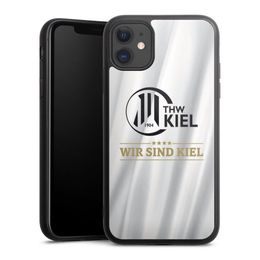 DeinDesign iPhone 11 Handy Gallery Case Handyh&uuml;lle 9H Geh&auml;rtetes Glas R&uuml;ckseite H&uuml;lle Thw Kiel Handball Official Licensed Product Gallery Case